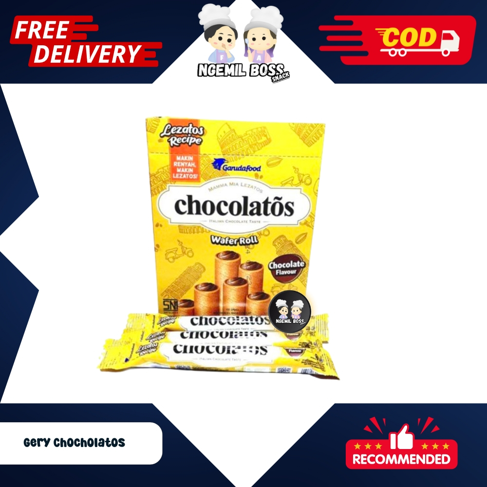 Jual Chocolatos Wafer Roll 1 Pack Isi 24 Pcs Grande BOX BESAR DAN BOX ...