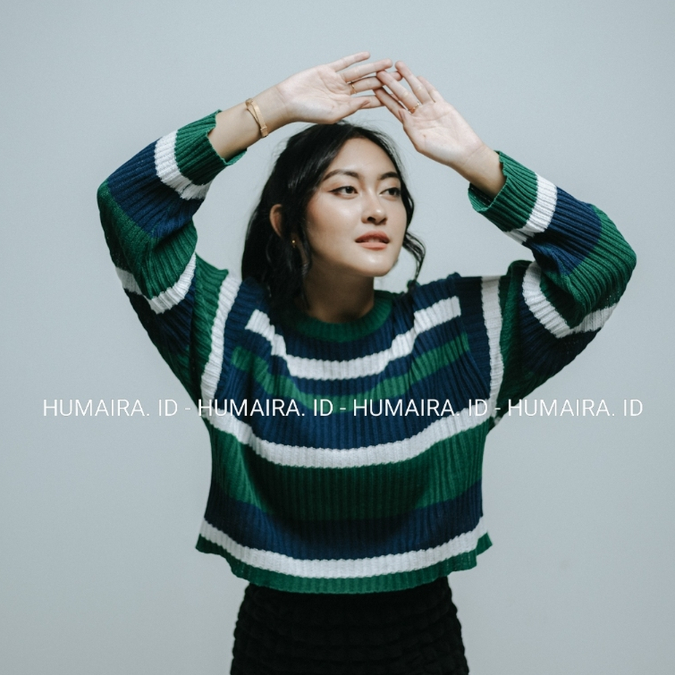 Jual Azalea Knit Crop Oversize Sweater Rajut Oversize baju atasan wanita Cardigan Rajut KOREAN ...