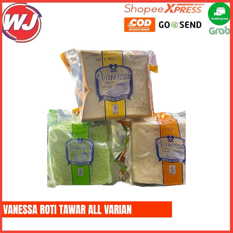 Jual VANESSA ROTI TAWAR ALL VARIAN | Shopee Indonesia