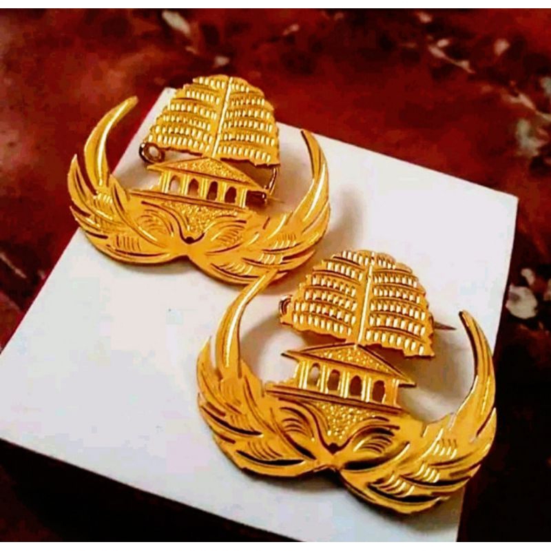 Jual BROS PIN KORPRI ASN PENITI LAPIS EMAS MURNI ANTI LUNTUR ANTI BUSAM ...