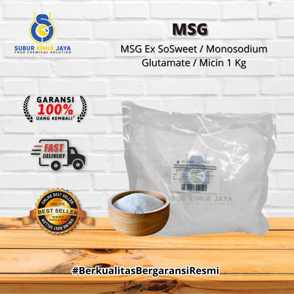 Jual MSG Kristal / Penyedap Rasa Ex SoSweet / Monosodium Glutamate ...