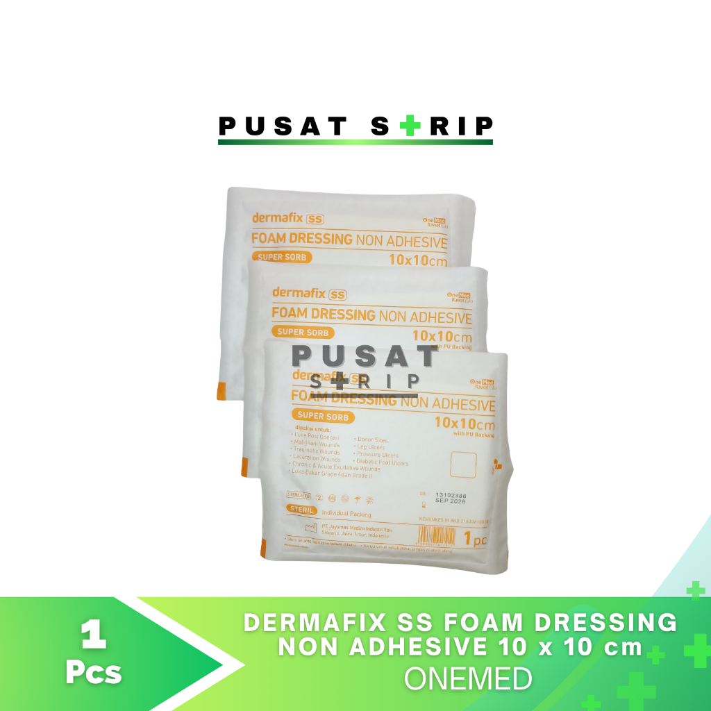 Jual Dermafix SS Foam Dress dan Alginate 10 x 10 PCS | Shopee Indonesia