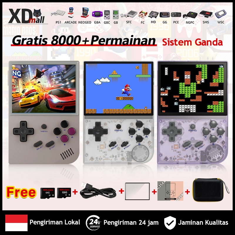 Jual Gameboy RG35XX Portable Retro Handheld Video Game Console Linux ...