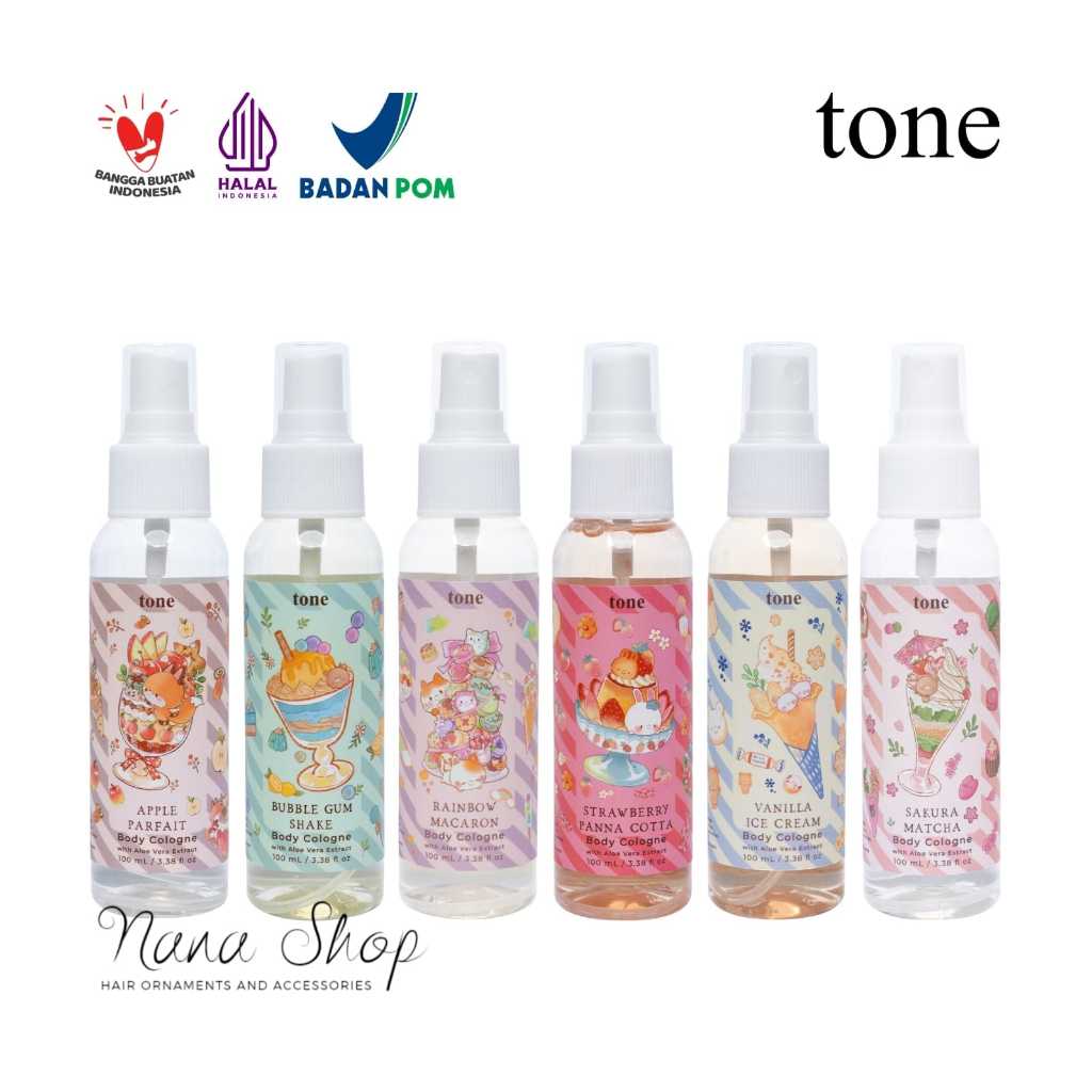 Jual TONE BODY COLOGNE | BODY PERFUME | PARFUM SPRAY 100 ML | Shopee ...