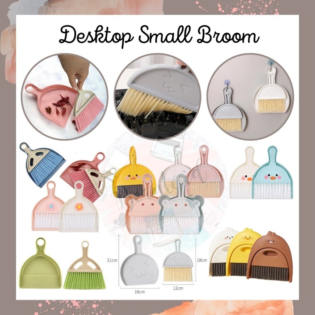 Jual Sapu Mini Sapu Meja Desktop Mini Broom Sapu dan Cikrak Untuk sapu ...