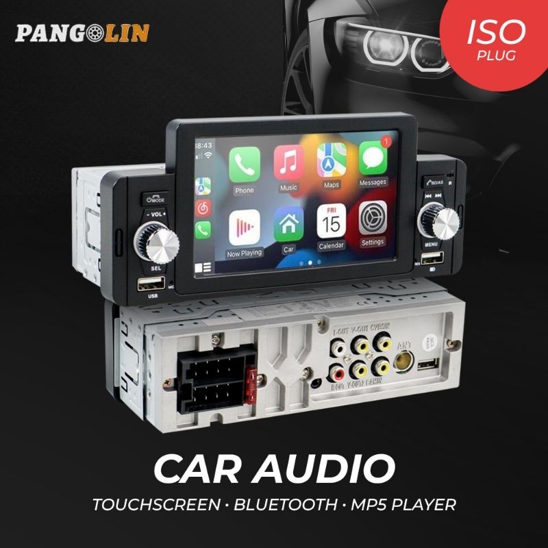 Jual tape mobil Head unit single din layar 5 inch android auto dan ...