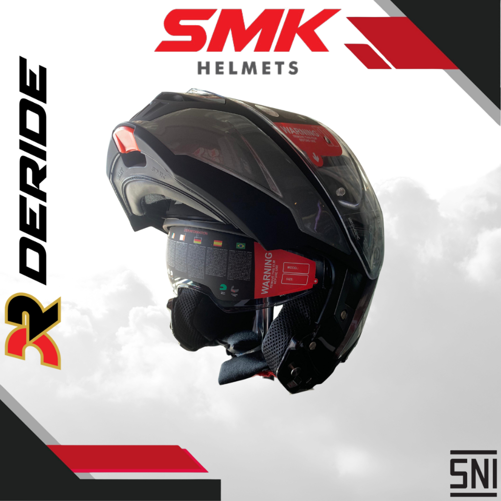 Jual HELM MODULAR SMK GULLWING ANTHRACITE GUN GREY GLDA600 MODULAR FLIP ...