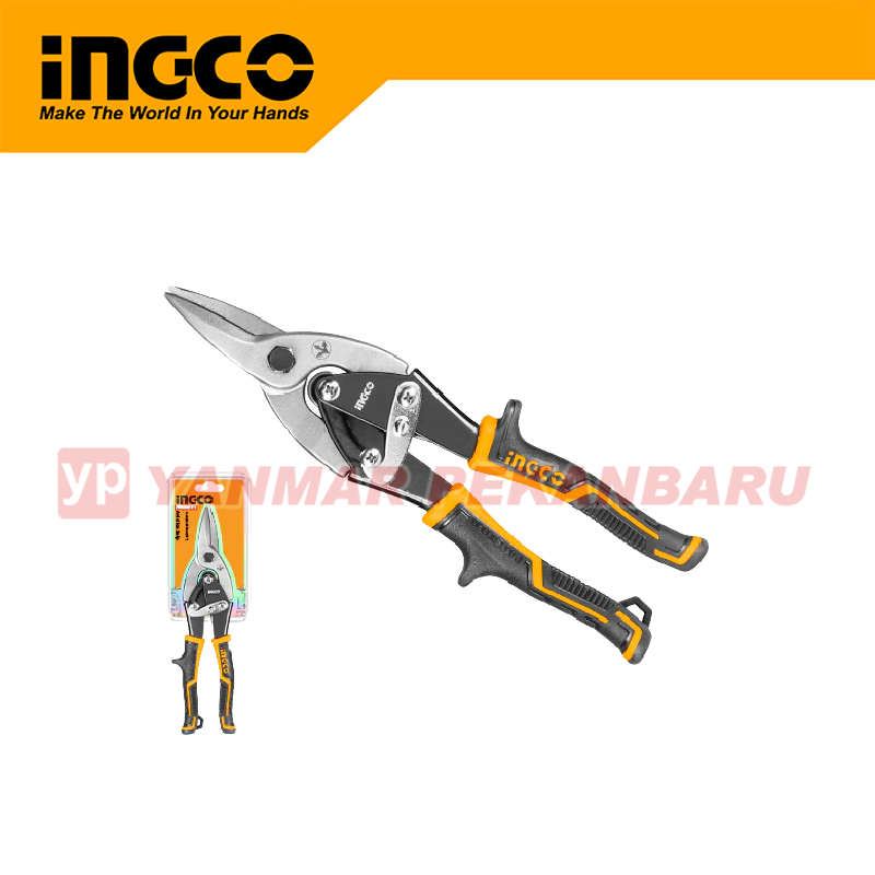 Jual Gunting Seng / Puring Gagang Karet 10" Ingco HTSN0110S | Shopee ...