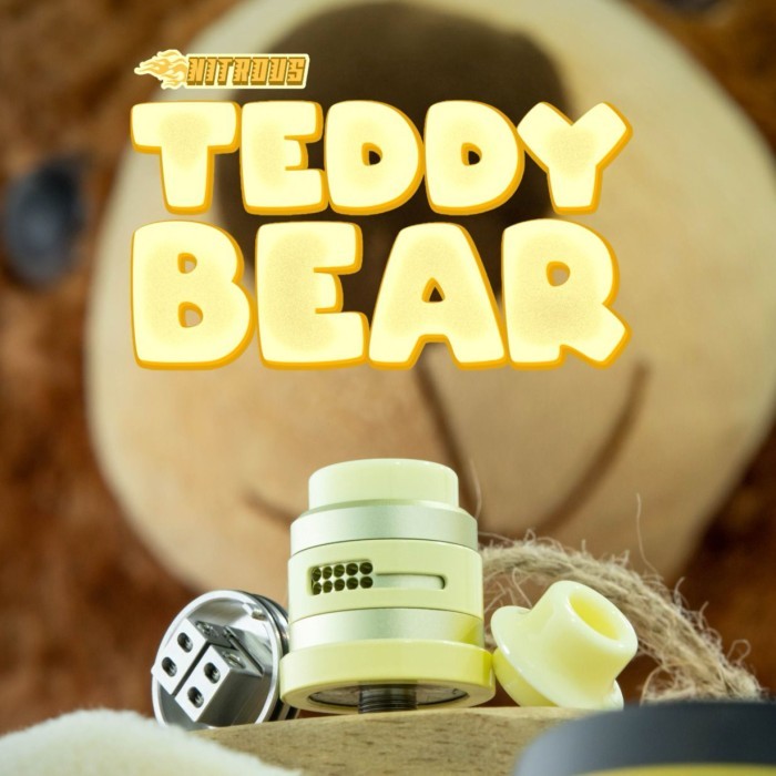 Jual Nitrous Dual Cap Only Teddy Bear Edition RDA 22MM by KOKO SARANG ...