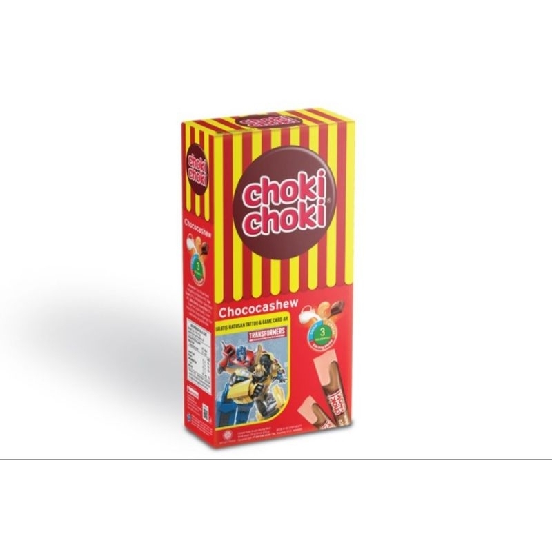 Jual CHOKI - CHOKI CHOCOCASHEW (1BOX ISI 20PCS) | Shopee Indonesia