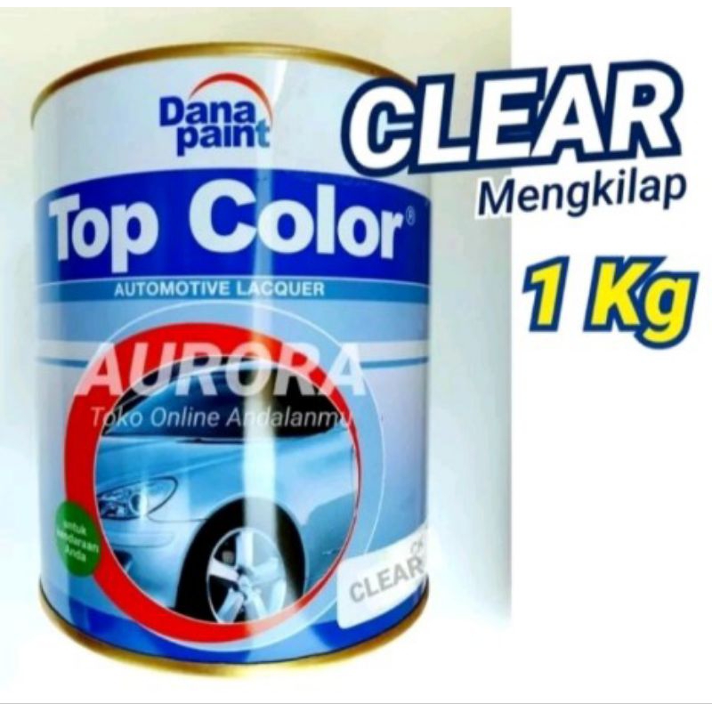 Jual Cat Danapaint Top Color Clear 1Kg Anti Gores Cat Kayu Besi Pernis ...