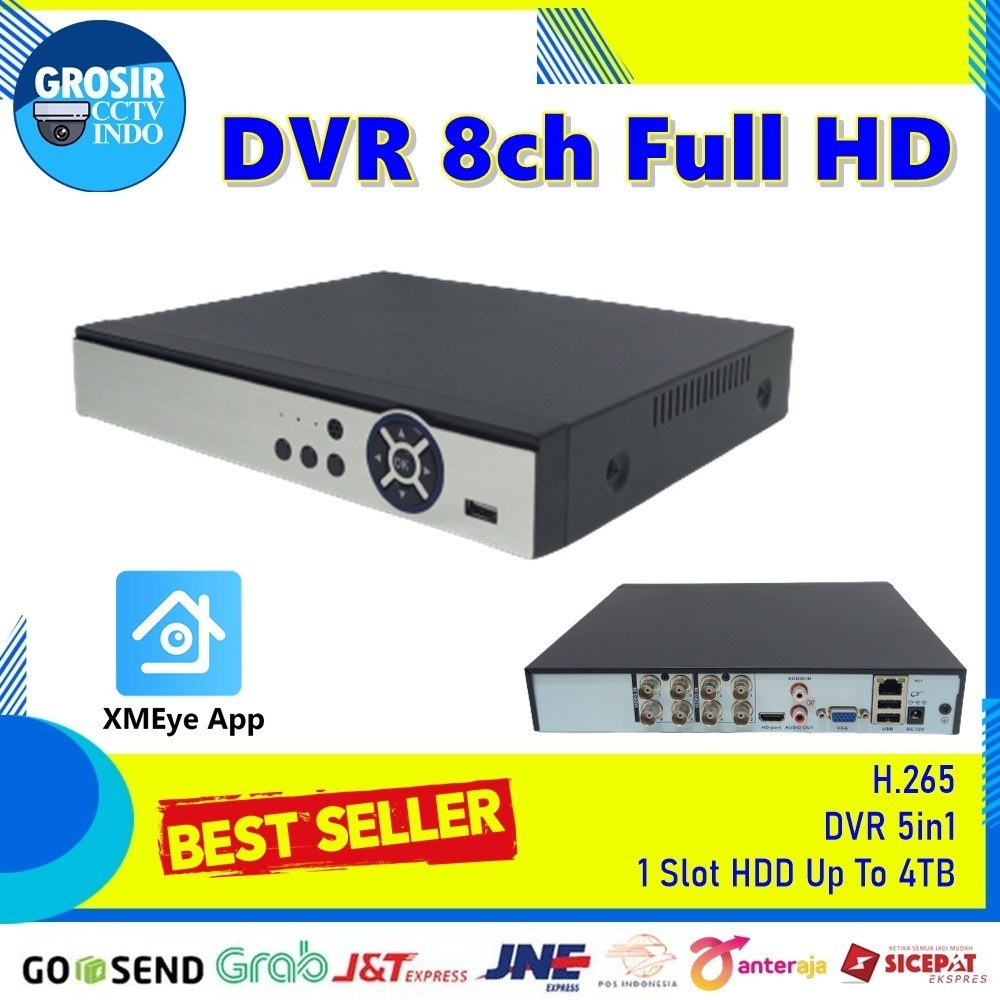 Jual DVR 8ch Xmeye Up to 5mp | Shopee Indonesia