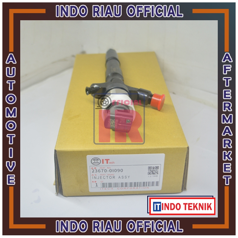 Jual Injector Nozzle Toyota Hilux 2KD Vigo 2.5cc 2500cc 23670-0L090 ...