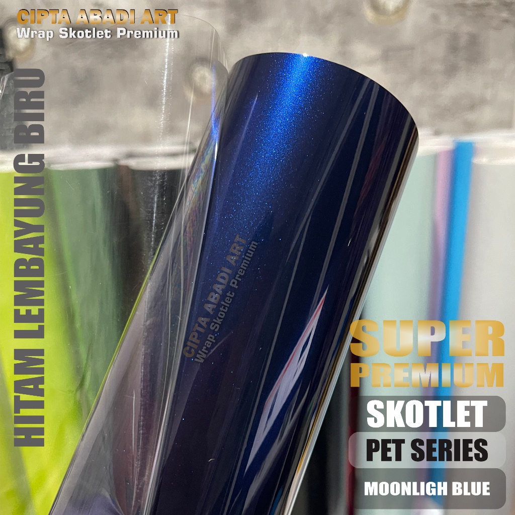 Jual Sticker Scotlite Moonlight Purple Super Glossy Premium Stiker ...