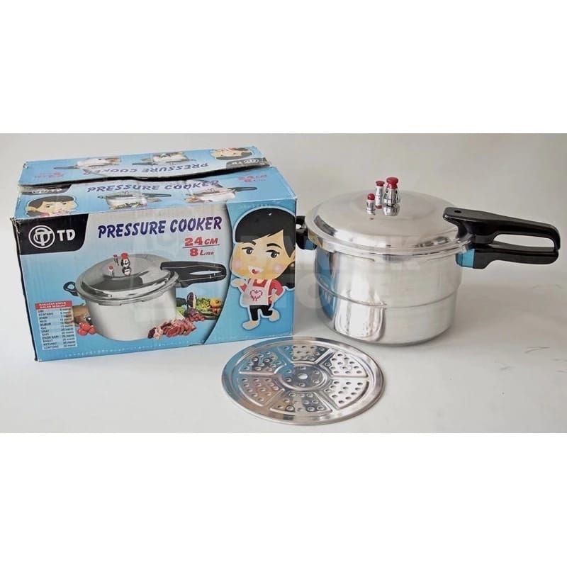 Jual Panci Presto TD 8 Liter , Presto , Panci penanak nasi , | Shopee ...