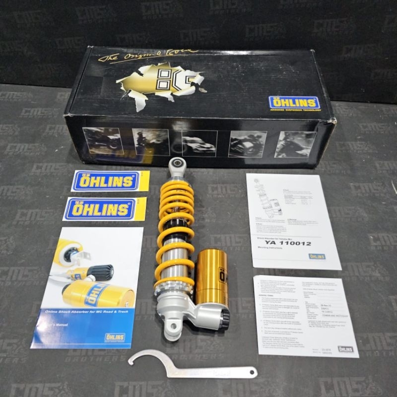 Jual Shockbreaker Ohlins YA 110012 Yamaha Fazzio Filano 320mm Original ...
