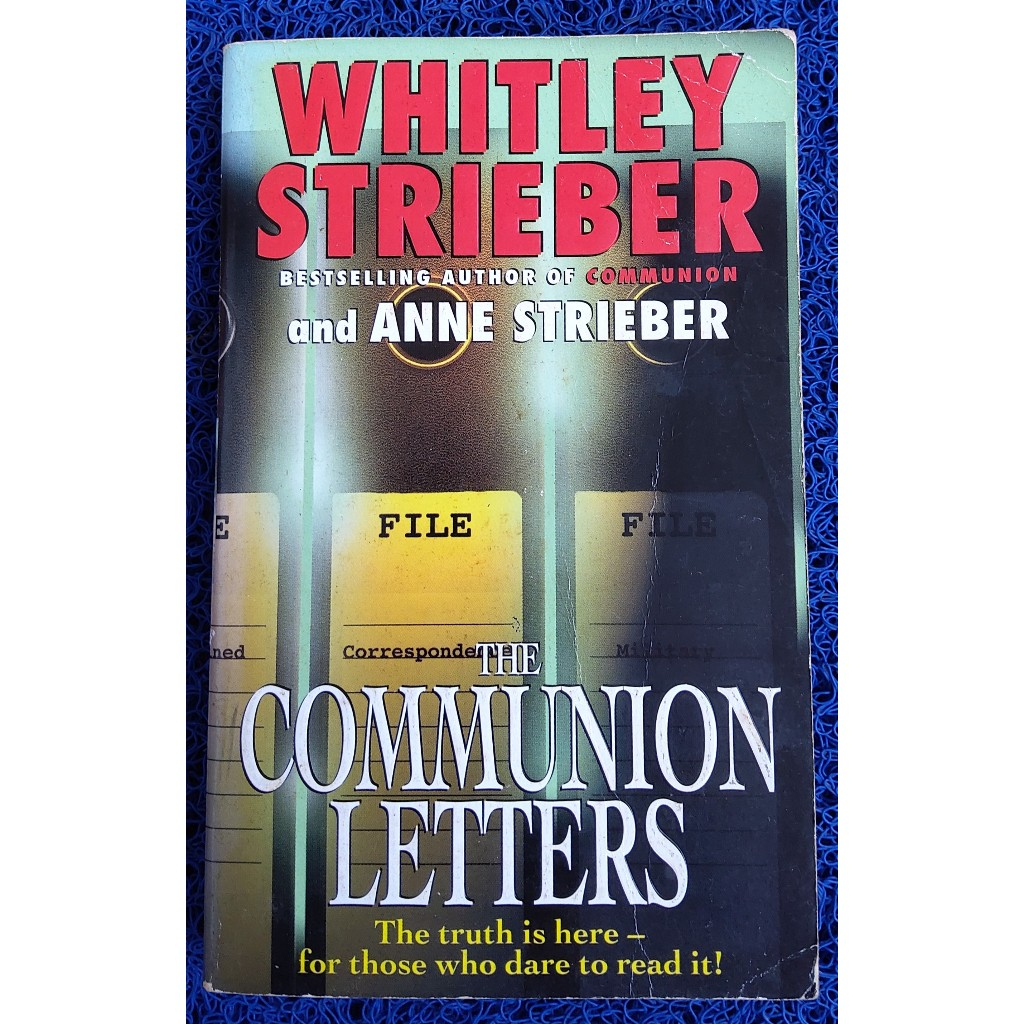 Jual OUT OF PRINT - ALIENS/UFOs - The Communion Letters by Whitley ...