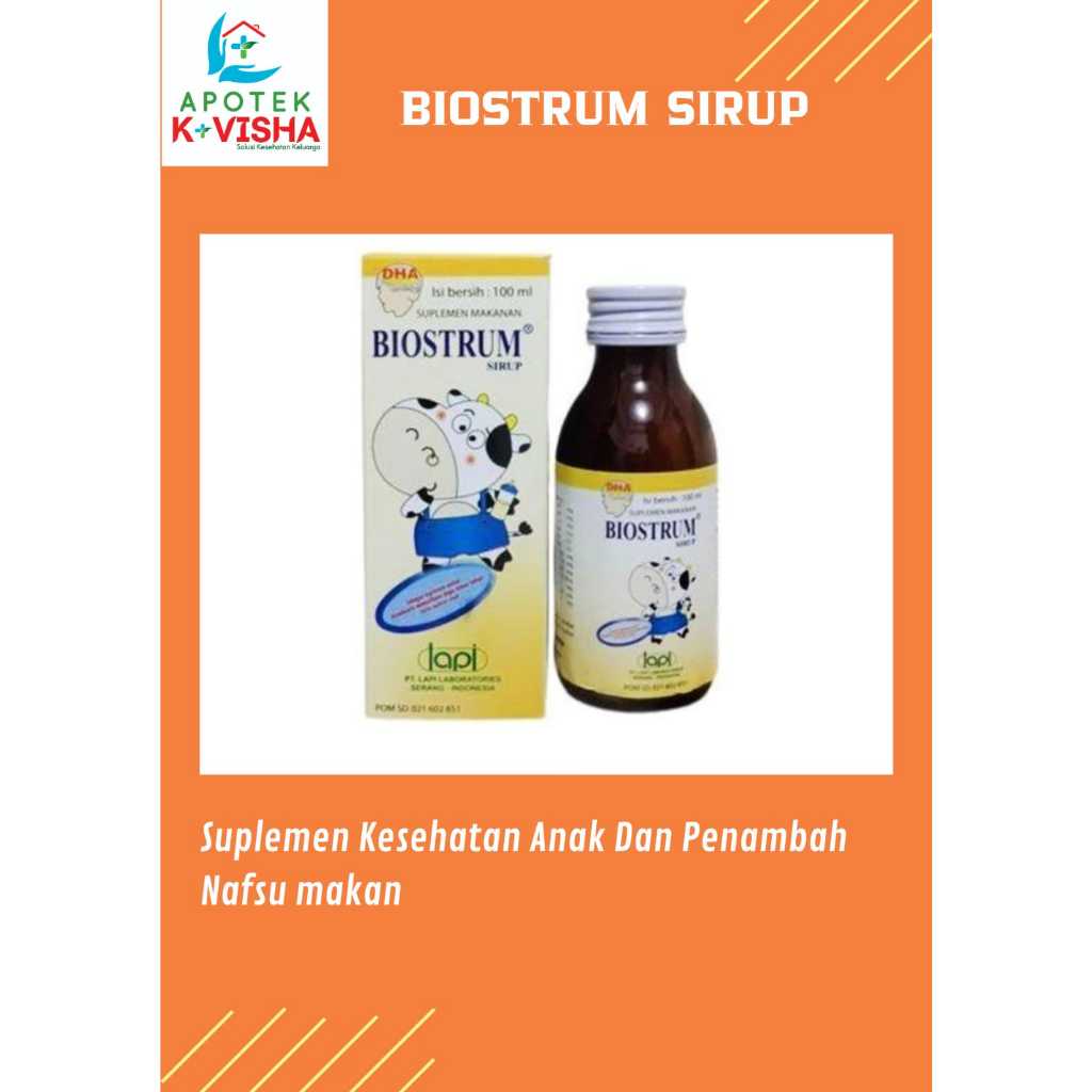 Jual BIOSTRUM SIRUP | Shopee Indonesia