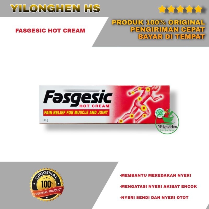 Jual Fasgesic Hot Cream Salep Nyeri Sendi Nyeri Otot Nyeri Encok ...