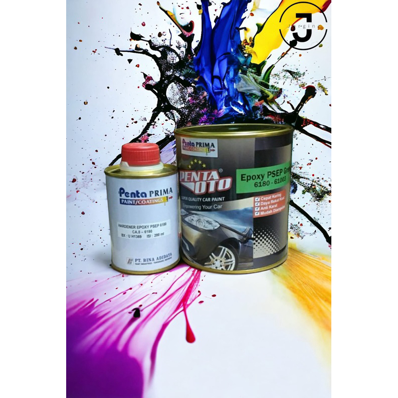 Jual Epoxy Penta PSEP Green 1 Liter Set Cat Dasar Hijau Penta | Shopee ...