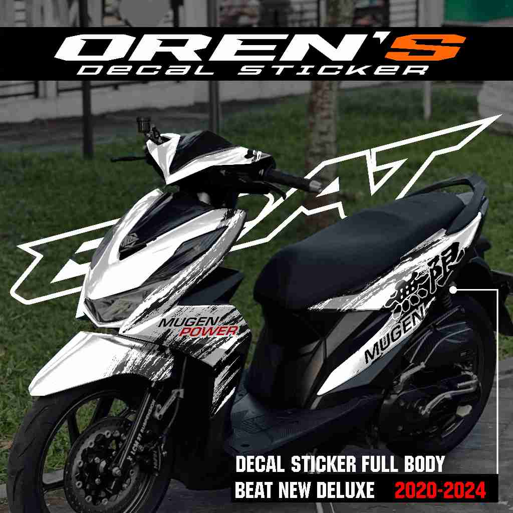 Jual Sticker Motor Full Body Honda Beat Deluxe Beat Street Decal ...