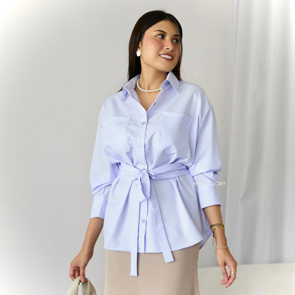 Jual Ava Shirt ( Kemeja Premium Hijabtoday ) | Shopee Indonesia