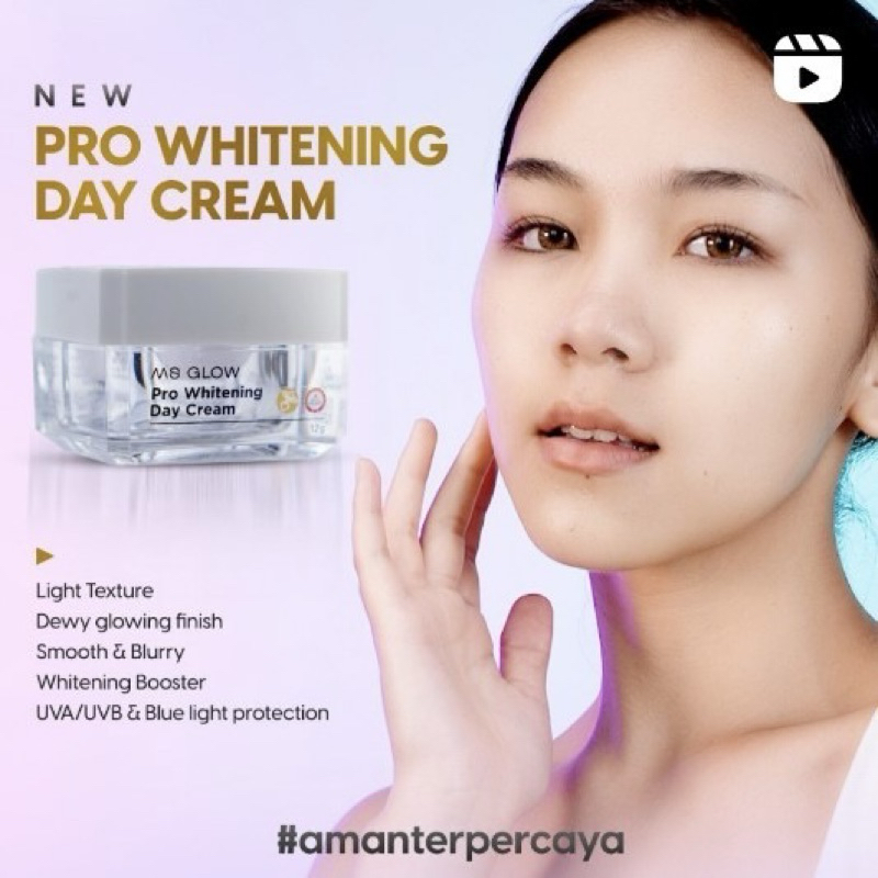 Jual Pro Whitening Ms Glow Day Cream Ms Glow Pro Whitening Day Cream Ms ...