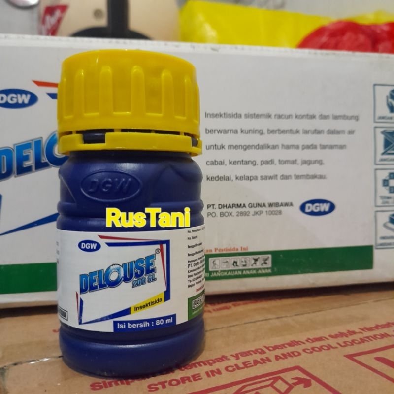 Jual Insektisida Delouse 200SL 80ml bahan aktif : imidakloprid 200g/l ...