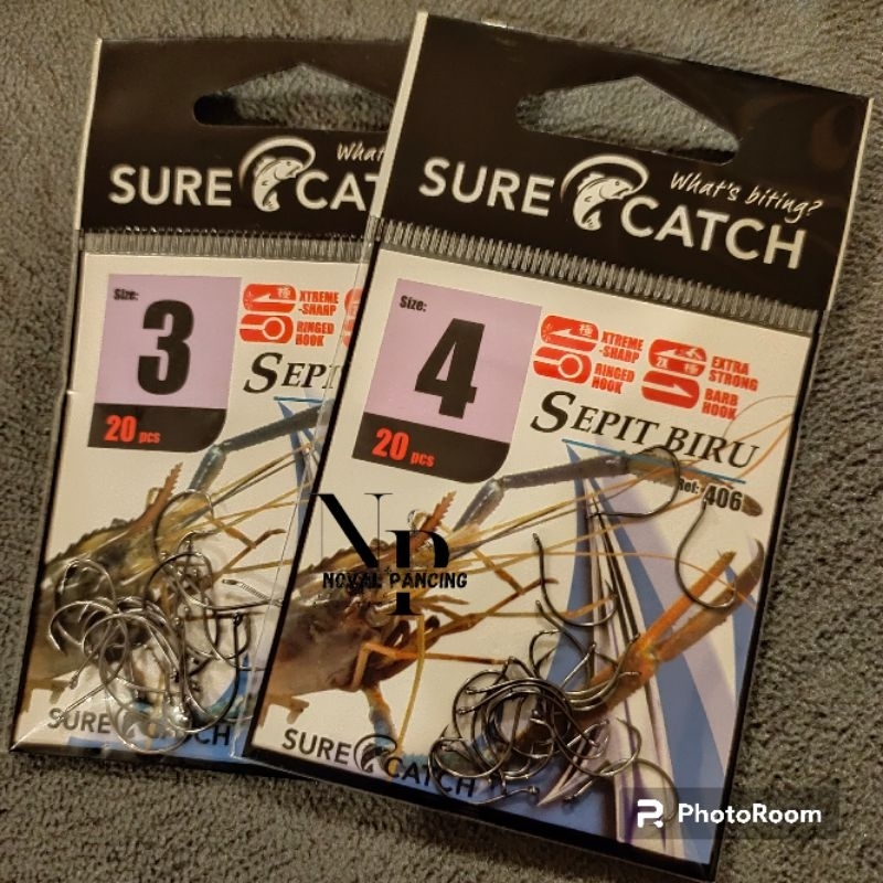Jual Kail Udang SureCatch Sepit Biru | Shopee Indonesia