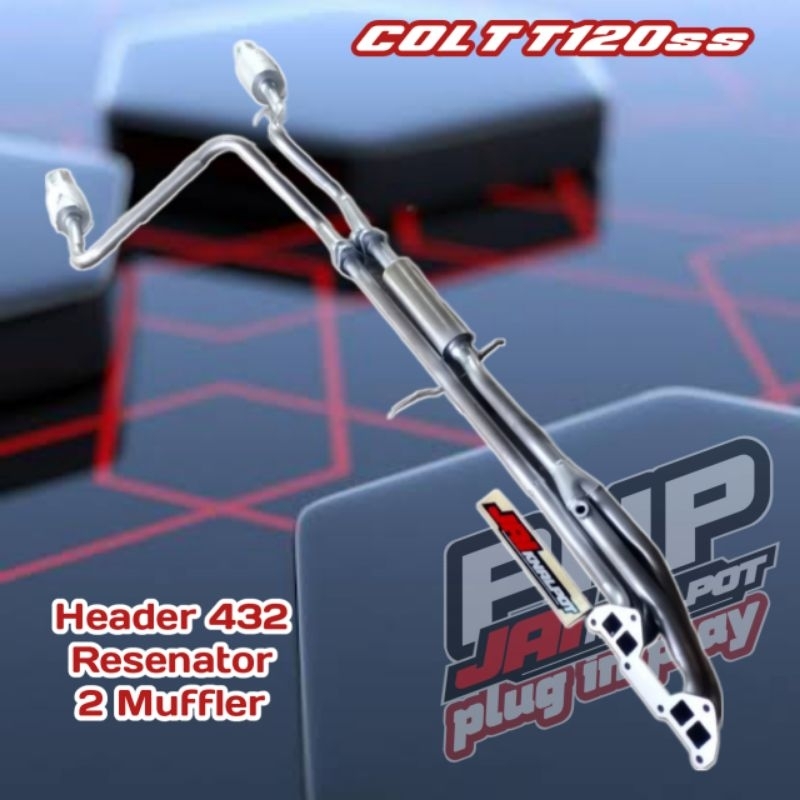 Jual Colt T120ss knalpot racing header 432 Resonator | Shopee Indonesia