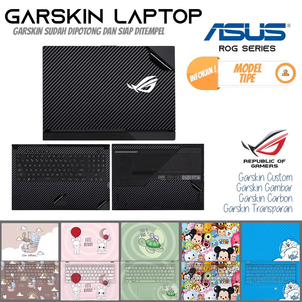Jual Garskin Laptop Asus ROG TUF | Garskin Laptop FullBody | Skin ...
