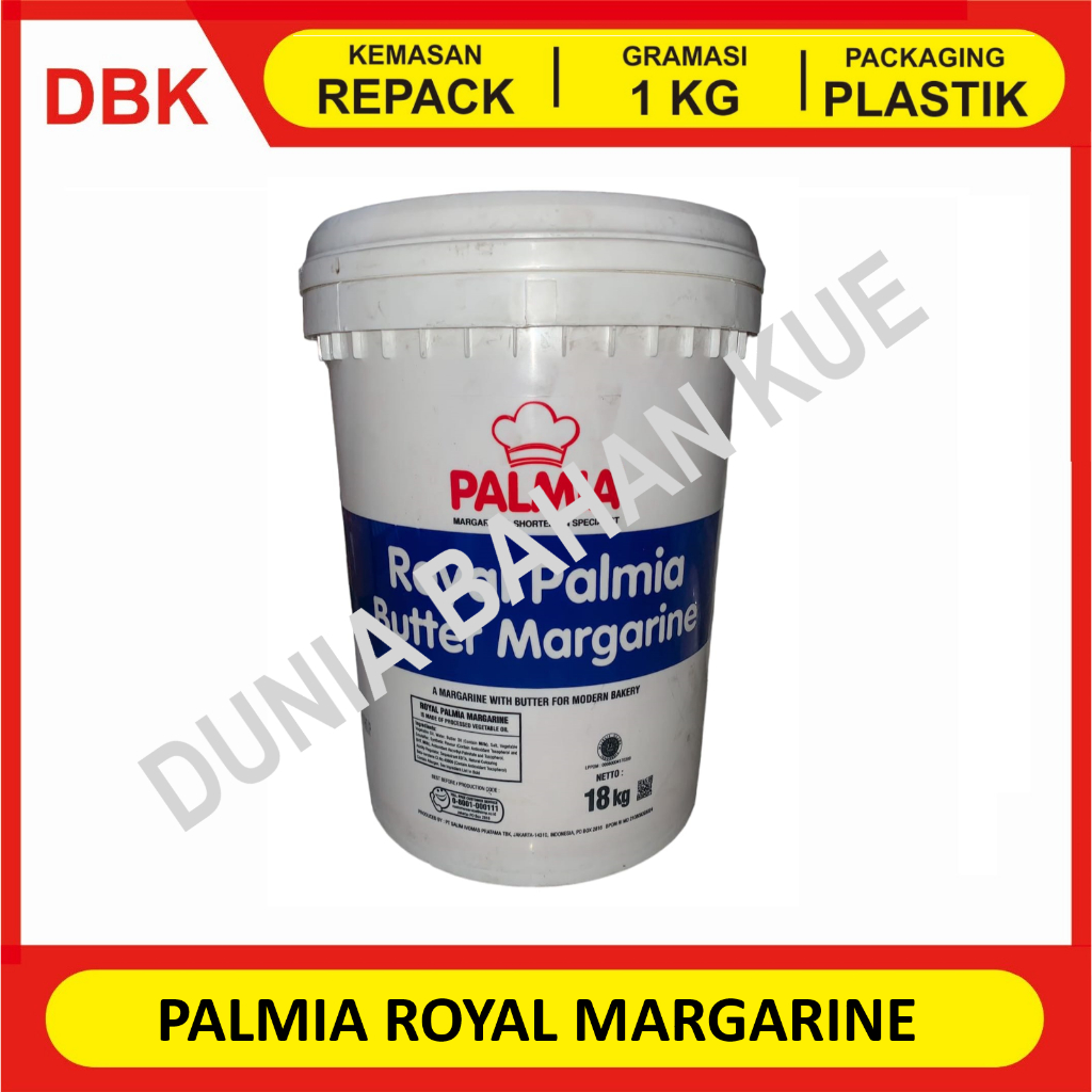 Jual PALMIA ROYAL BUTTER MARGARINE / MENTEGA MARGARIN PALMIA - REPACK 1 ...