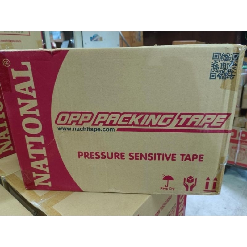 Jual lakban national (salah satu produk Nachi tape)48 mm x 100 yard ...