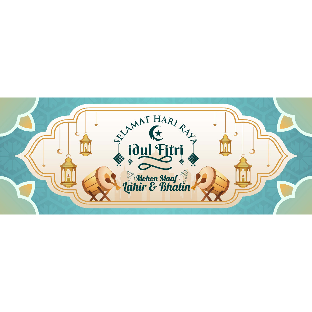 Jual Spanduk Banner IDUL FITRI RAMADHAN SPANDUK SELAMAT BERPUASA ...
