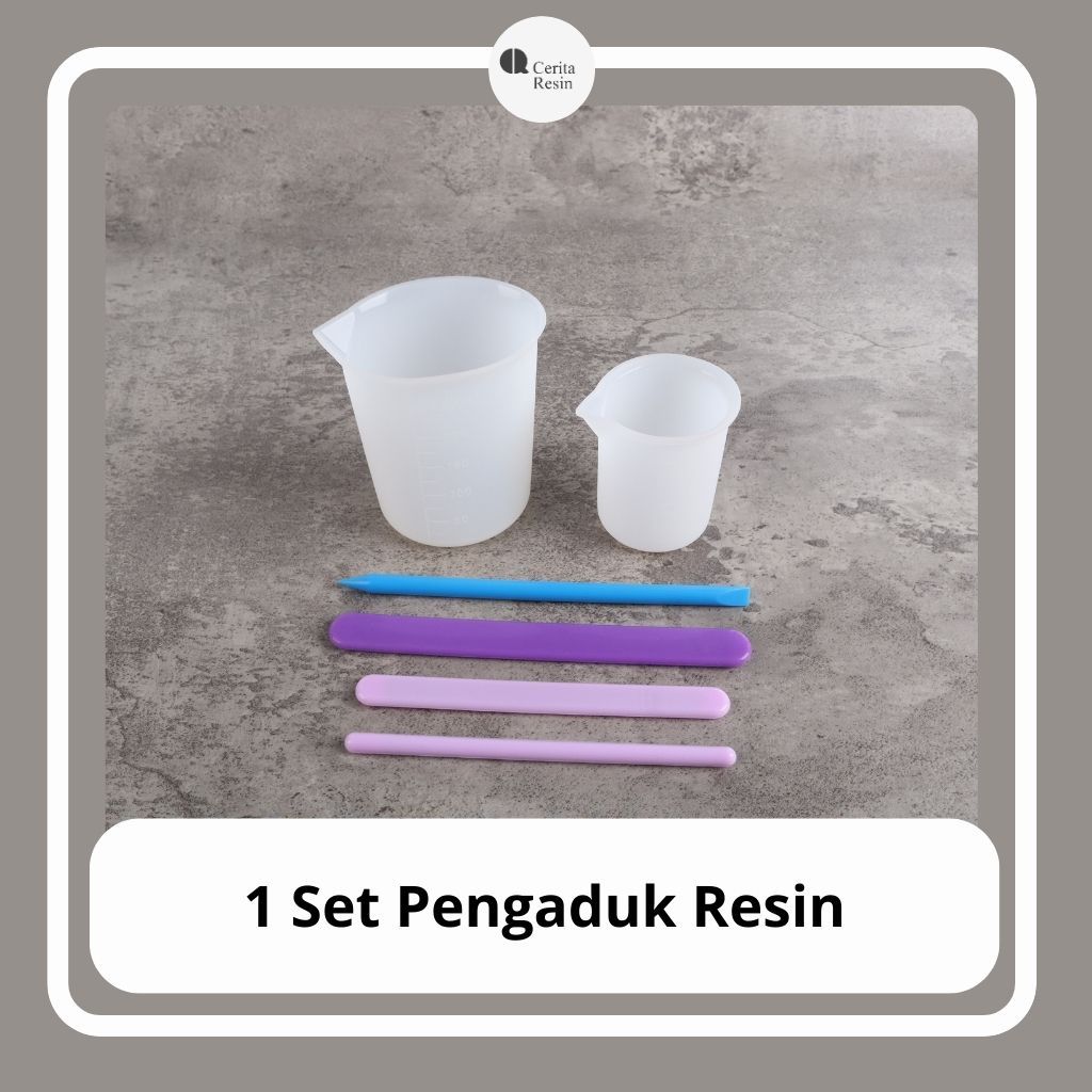 Jual CERITA RESIN - Pengaduk Resin untuk Pemula 1 Set | Shopee Indonesia