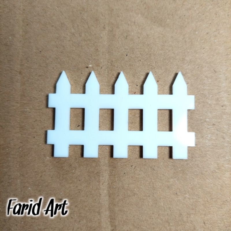 Jual Miniatur Pagar akrilik Dekorasi Bonsai Maket Terarrium Diorama ...