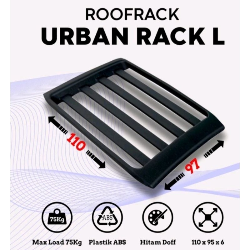 Jual Rak Atas Mobil Urban Besar/ Roof Rack Mobil Urban Large | Shopee ...