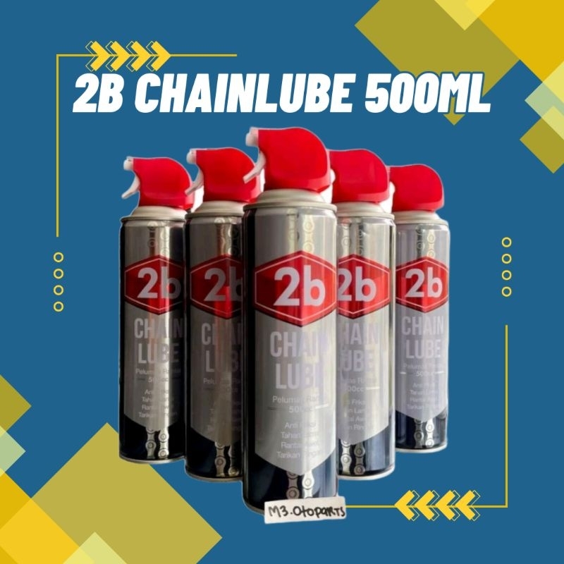 Jual Chain Lube / Pelumas Rantai | 500 ml - 2B by MTR | Shopee Indonesia