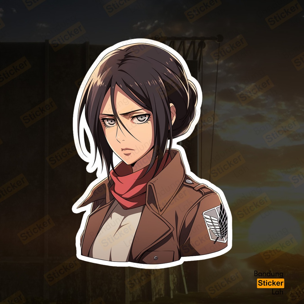 Jual Sticker Mikasa Attack on Titan | Shopee Indonesia