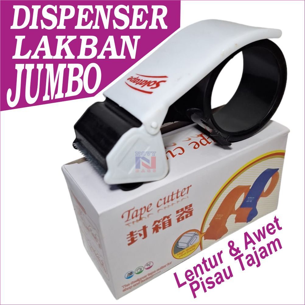 Jual DISPENSER LAKBAN BESAR / CUTTER LAKBAN / TEMPAT LAKBAN / PEMOTONG ...