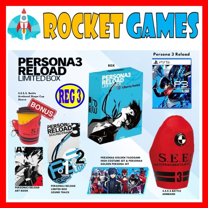 Jual PS5 Persona 3 Reload / P3R / P3 Limited Box Edition | Shopee Indonesia