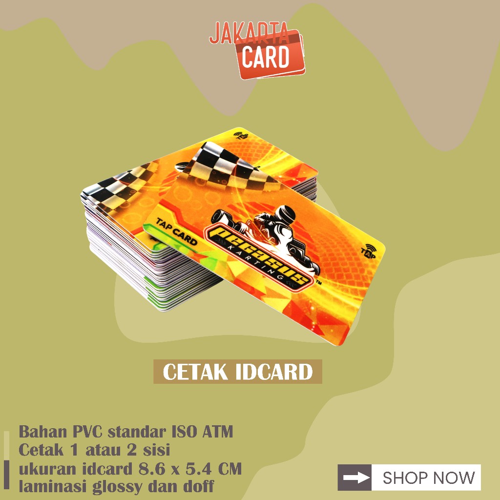 Jual Cetak Kartu Id Card / Plastic PVC / Kartu Member / ID Card Express ...