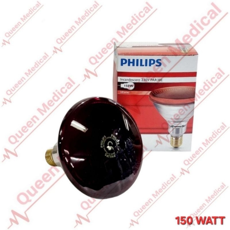 Jual Lampu Infrared Philips Bohlam 150W Infrared Terapi | Shopee Indonesia