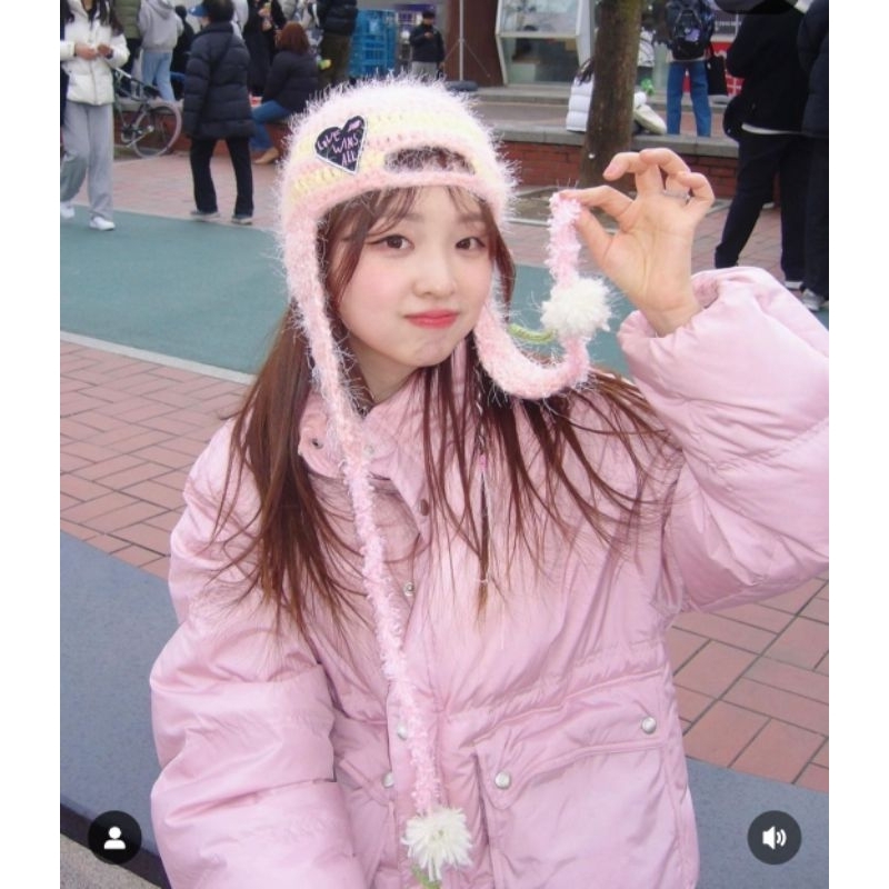 Jual HANDMADE IU TWEETY DUCK BEANIE/TWEETY HAT/TWEETY BEANIE/CUTE DUCK ...
