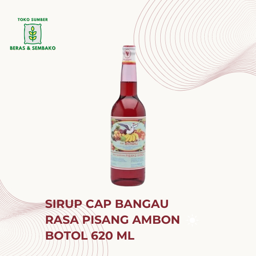 Jual Sirup CAP BANGAU Rasa Pisang Ambon Botol 620 ML | Shopee Indonesia