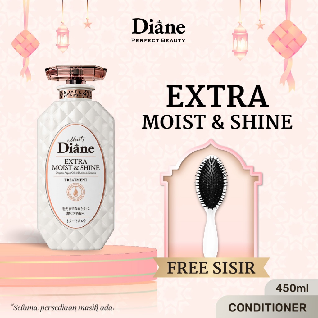 Jual Moist Diane Extra Moist and Shine Treatment 450ML (Conditioner ...