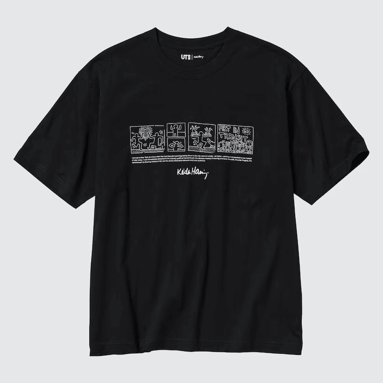Jual Keith Haring Train Gravity | T-Shirt Unisex | Shopee Indonesia