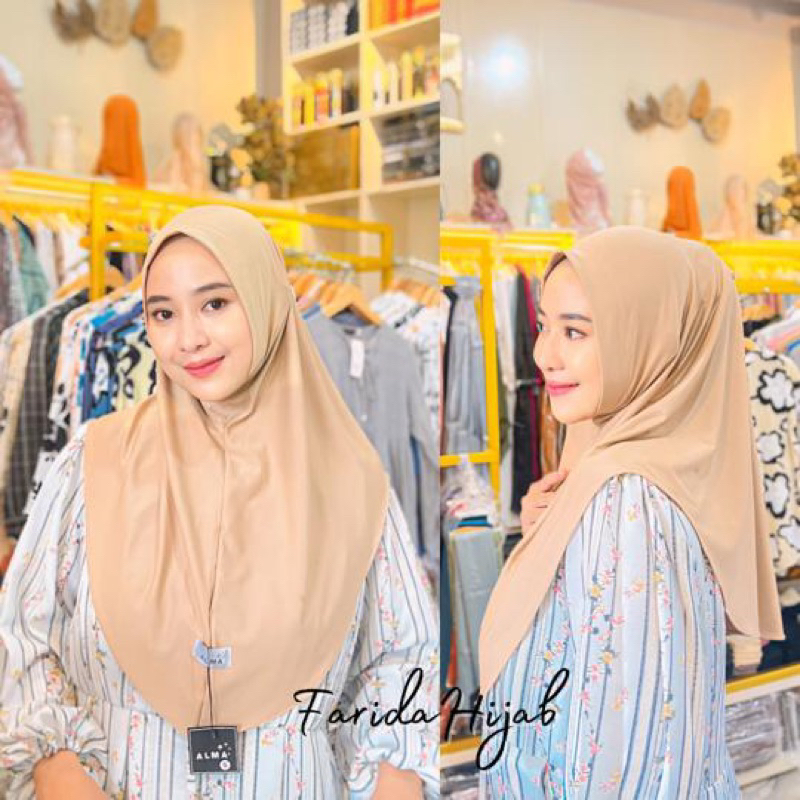 Jual ( ALMA NONPED S ) Alma Siria Hijab Instan Daily Alma NONPED ...