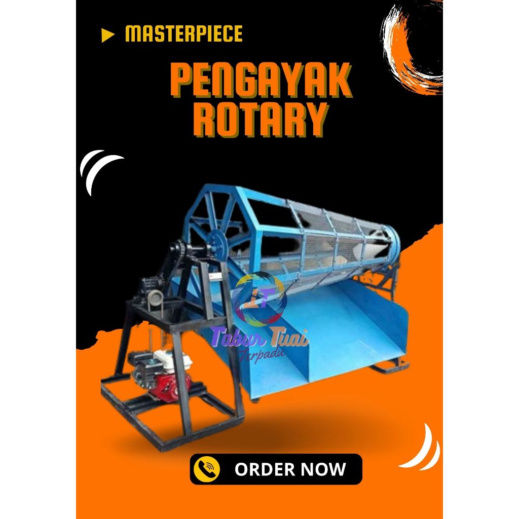 Jual Mesin Pengayak Ayakan sortasi penyaring kompos pasir bijian dll ...