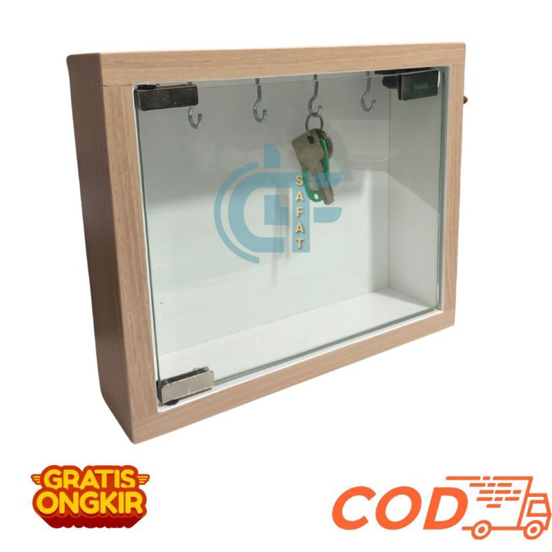 Jual safat interior/box kunci/key box/tempat penyimpanan kunci/rak ...